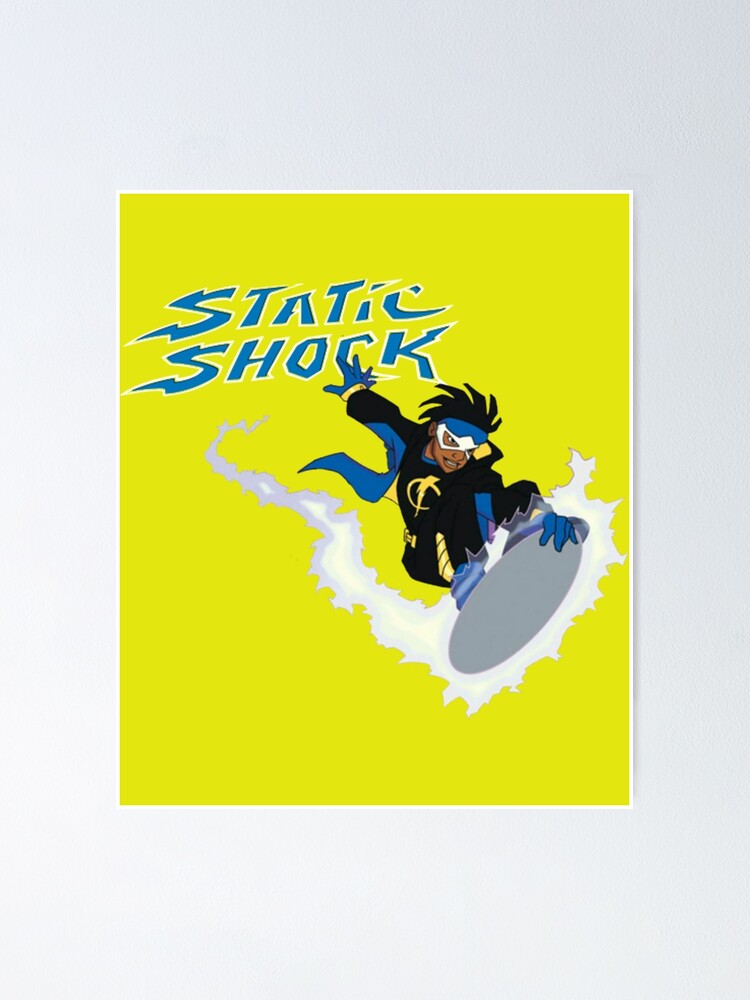 "Static Shock " Poster for Sale by BalshKiver | Redbubble