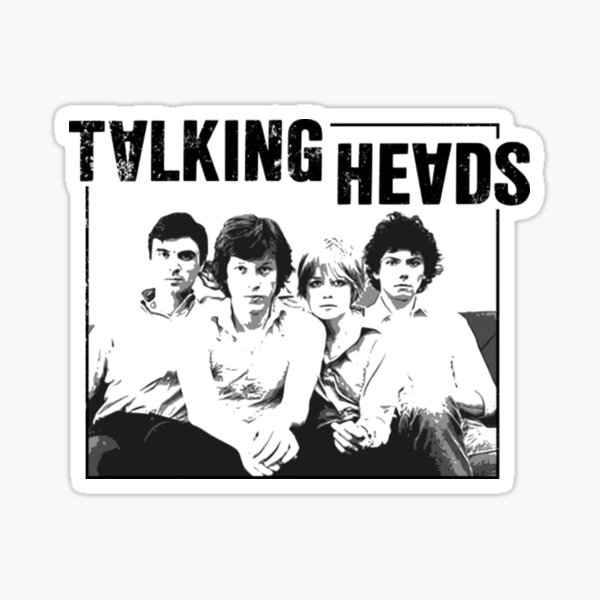 "Talking Heads Black Box " Sticker by BalshKiver | Redbubble