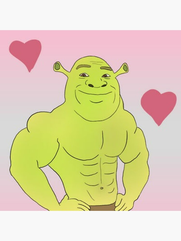 "seggsy shrek" Photographic Print for Sale by ray-visage | Redbubble