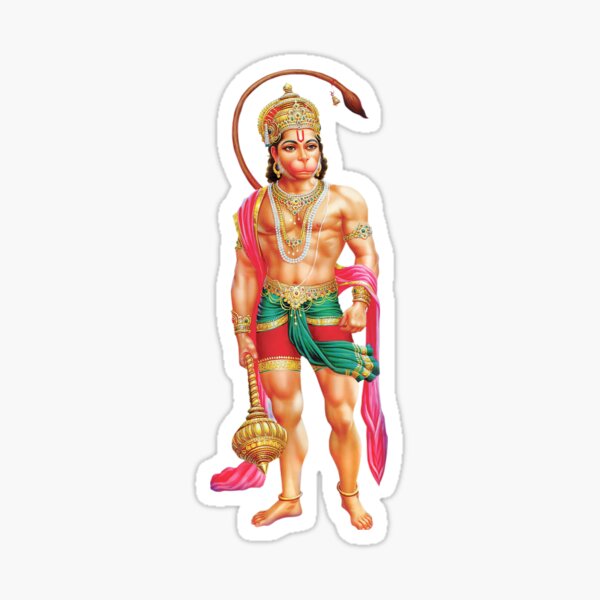 "Lord Hanuman" Sticker for Sale by Onodera | Redbubble