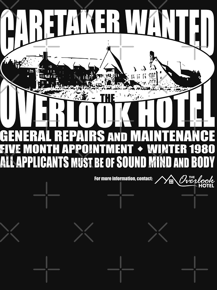 "Caretaker Wanted (White Print)" T-shirt for Sale by GritFX | Redbubble ...