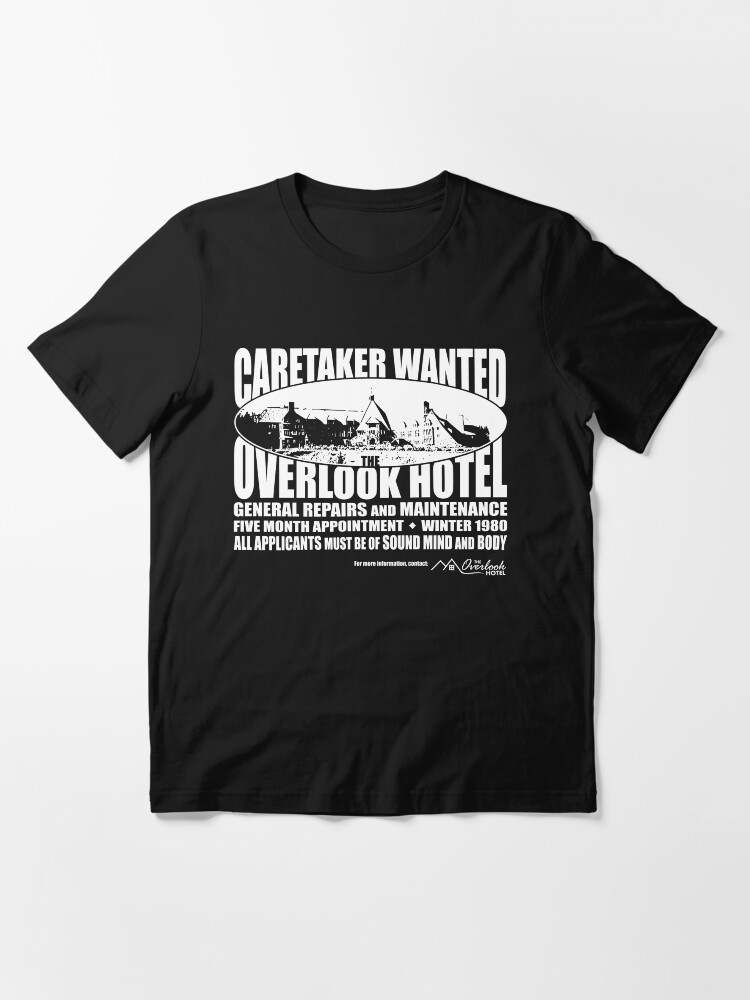 "Caretaker Wanted (White Print)" T-shirt for Sale by GritFX | Redbubble ...