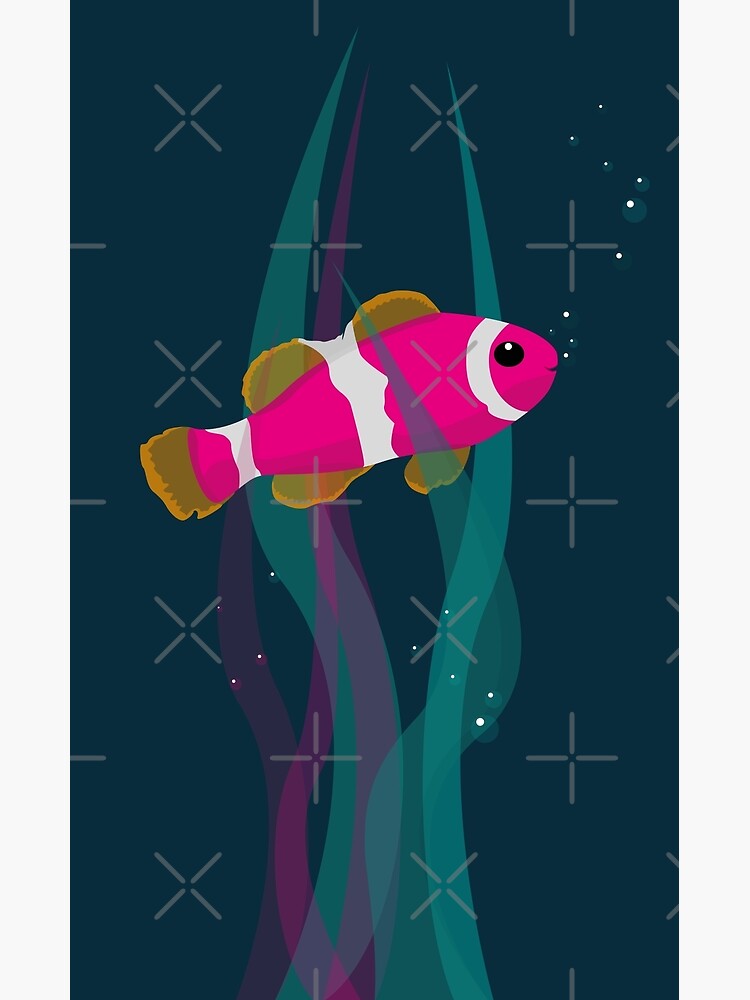 "Tropical Anemonefish Fish" Poster by mlutfuavci | Redbubble
