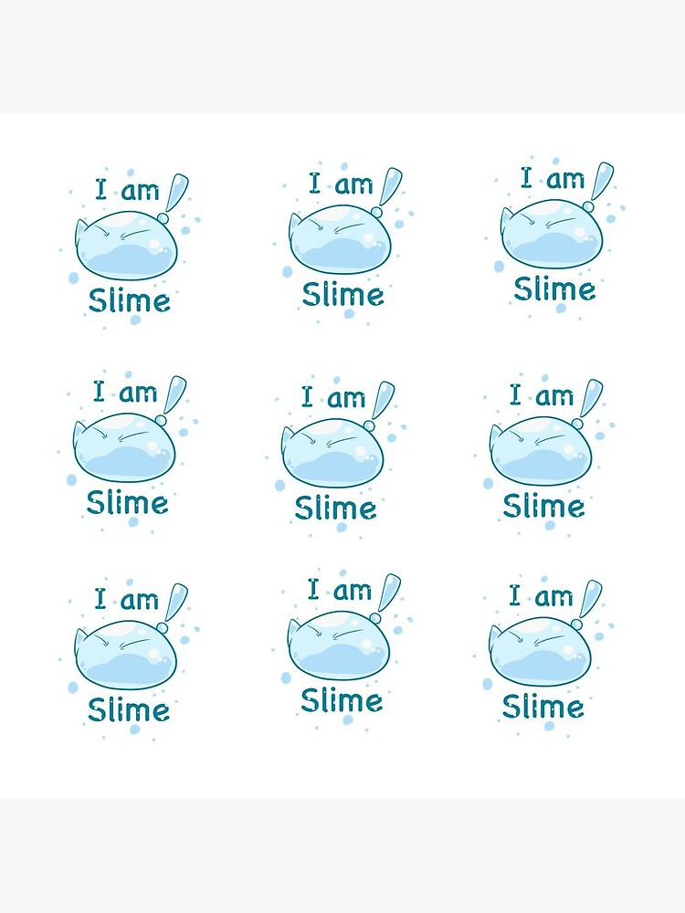 "I am Slime | Rimuru Sticker Pack" Sticker for Sale by GreenRiskyEgg ...