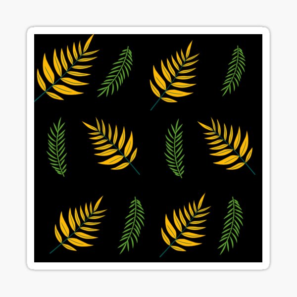 "Axio Leaves" Sticker for Sale by badarau00 | Redbubble