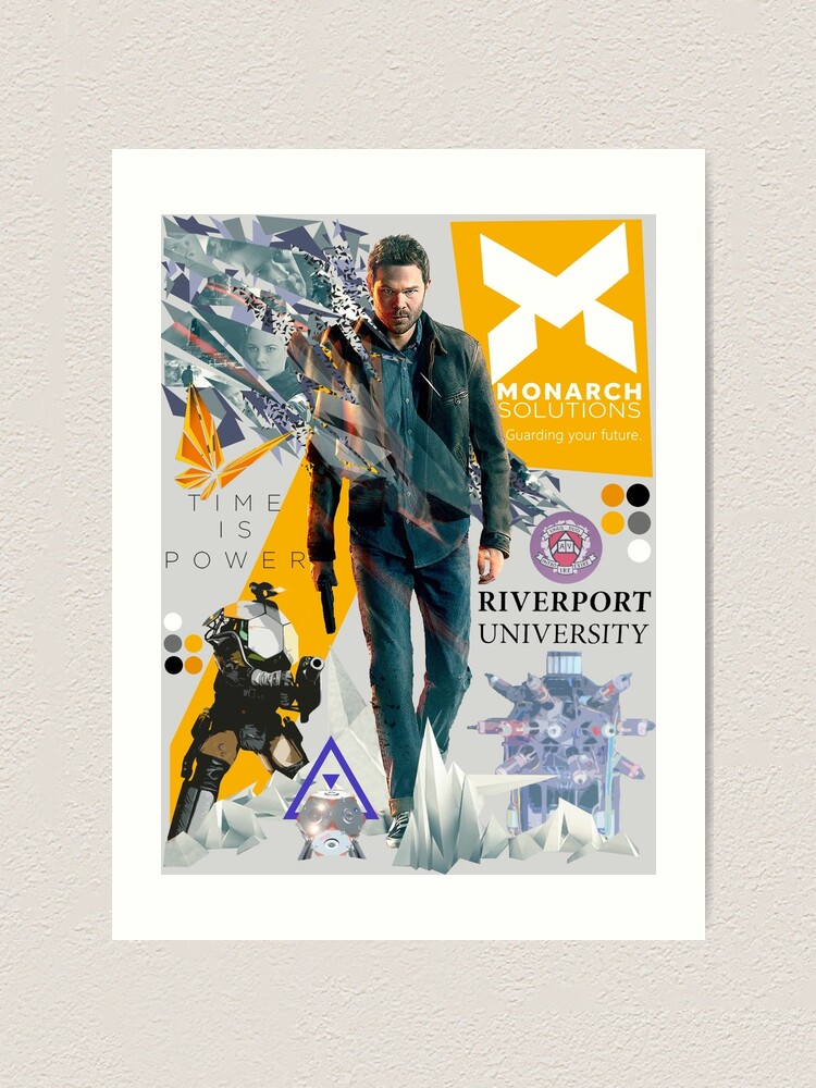 "Quantum Break" Art Print by red-leaf | Redbubble