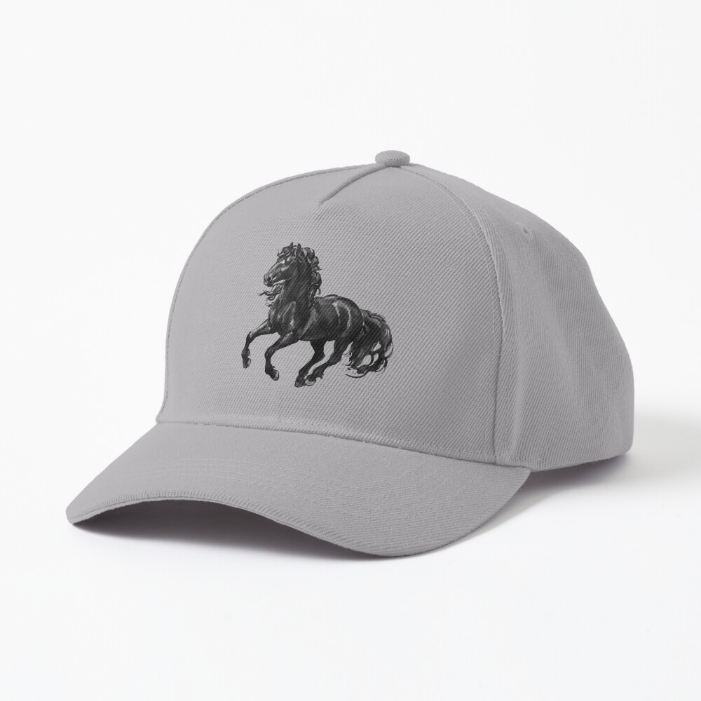 "Friesian horse II" Sticker for Sale by P-Jaworska | Redbubble