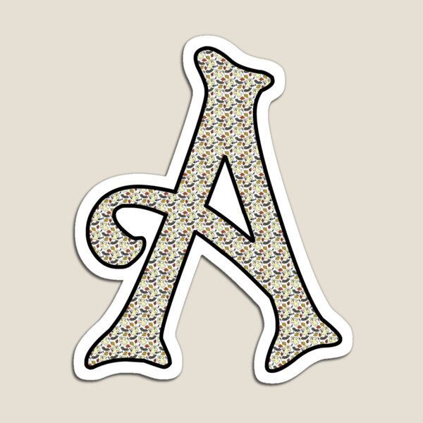 Imán «Letra A - Divertido disfraz de Halloween para pareja - Idea de ...