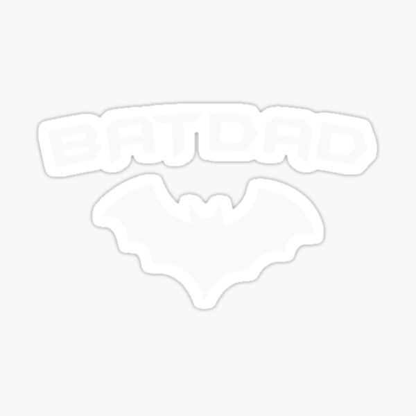 Pegatina «BATDAD - Orgulloso Papá Padre Súper Papá Héroe» de BullQuacky ...