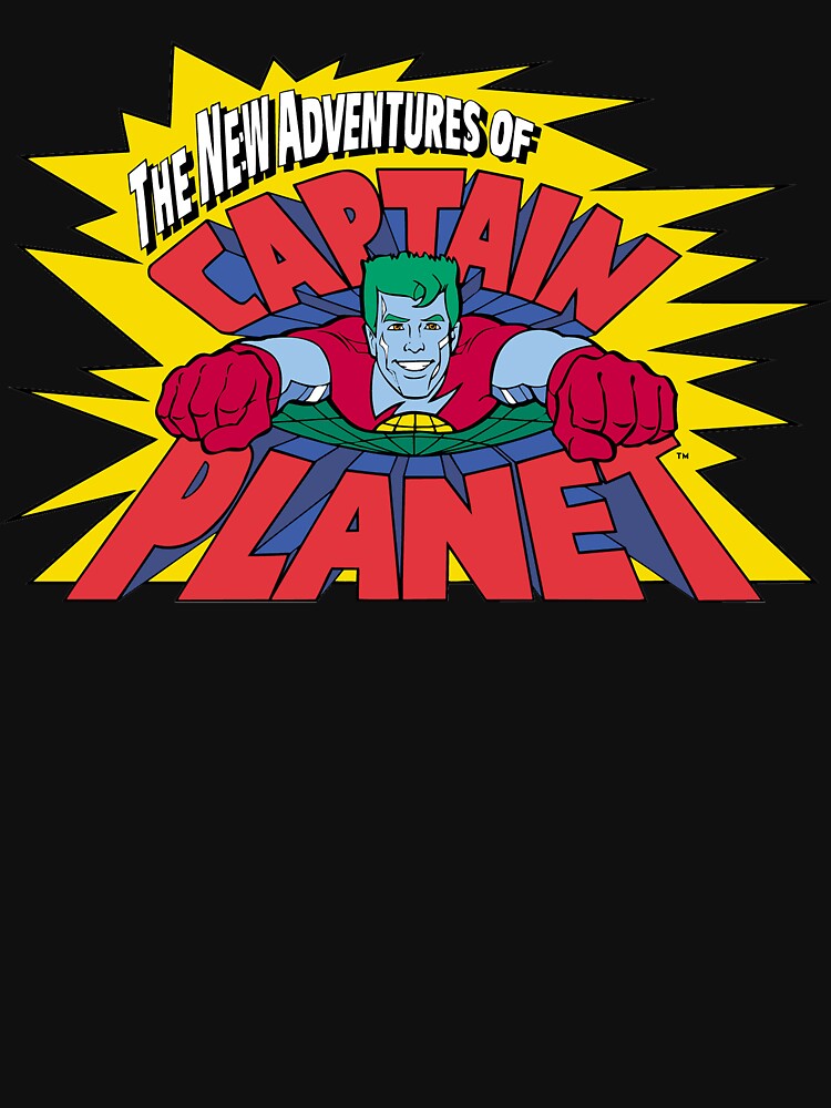 "captain planet" T-shirt for Sale by margarethawidy | Redbubble ...