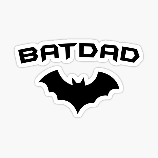 Pegatina «BATDAD - Orgulloso Papá Padre Súper Papá Héroe» de BullQuacky ...
