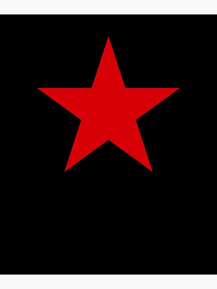 "Red Star I Cuba Star I Punk" Poster for Sale by Grimbart | Redbubble