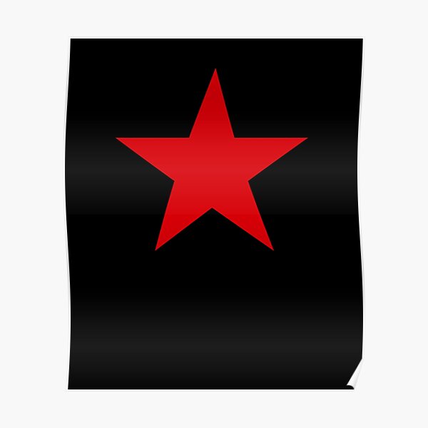 "Red Star I Cuba Star I Punk" Poster for Sale by Grimbart | Redbubble