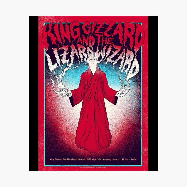 Lámina fotográfica «Cute King Gizzard And The Lizard Wizard Tour ... Lámina fotográfica «Cute King Gizzard And The Lizard Wizard Tour ...