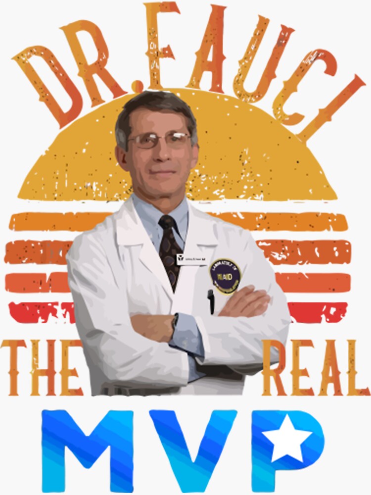 "Dr. Fauci " Sticker by urnPikeTreasure | Redbubble