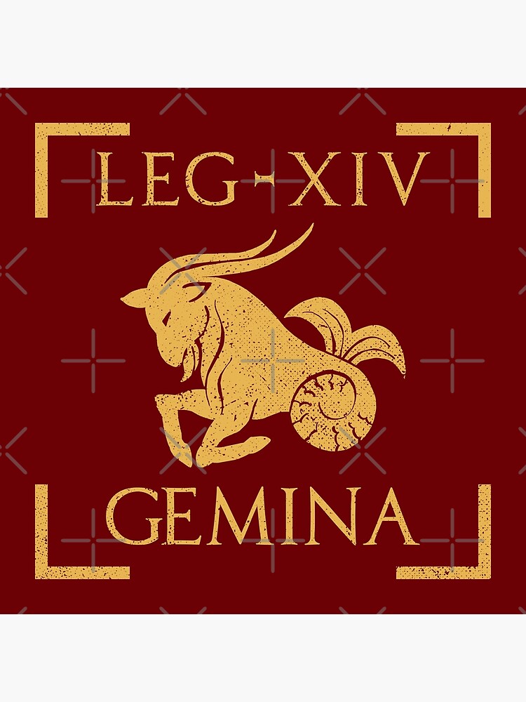 "Legio XIV Gemina Capricorn Emblem Roman Legion" Poster for Sale by ...