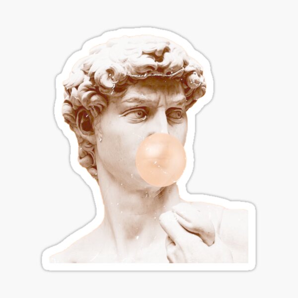 "Ancient sculpture" Sticker for Sale by mertcanglz | Redbubble