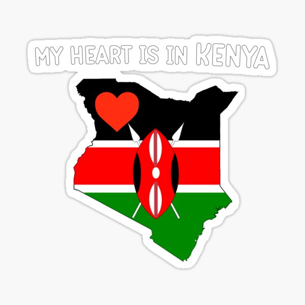 "Kenya" Sticker for Sale by cmachiri | Redbubble