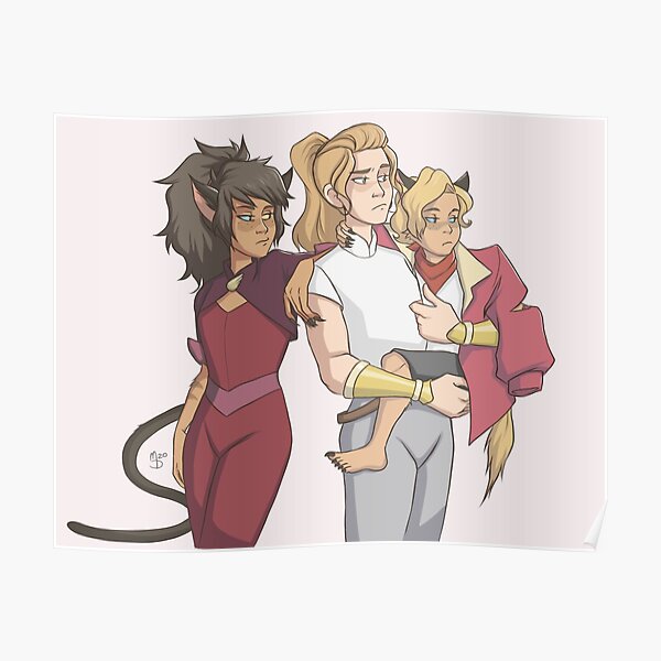 "catradora mums 2" Poster by wingedcorgi | Redbubble