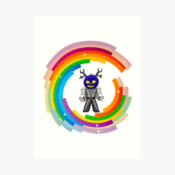 "Roblox T-ShirtColorful Roblox Matt Dusek " Art Print for Sale by ...