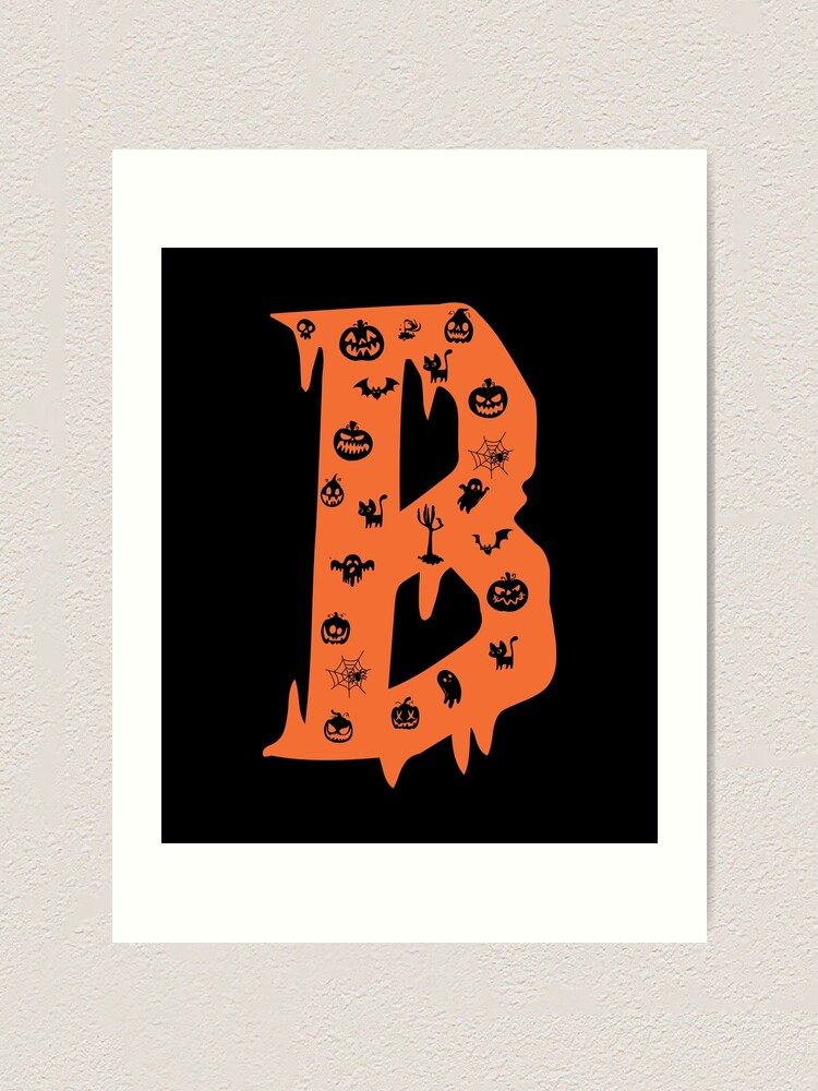 "Funny Halloween Costume For Couples- Letter B - Pattern Gift Idea ...