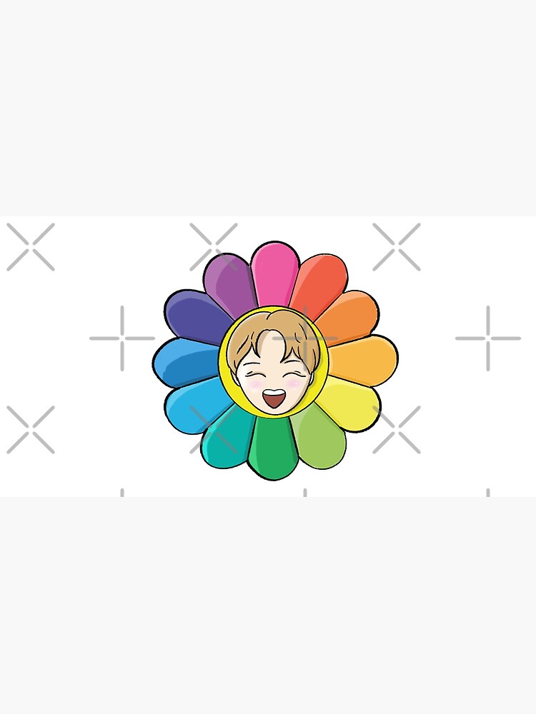 "j-hope flower (hope world) hobi" Mouse Pad for Sale by Ana88s | Redbubble