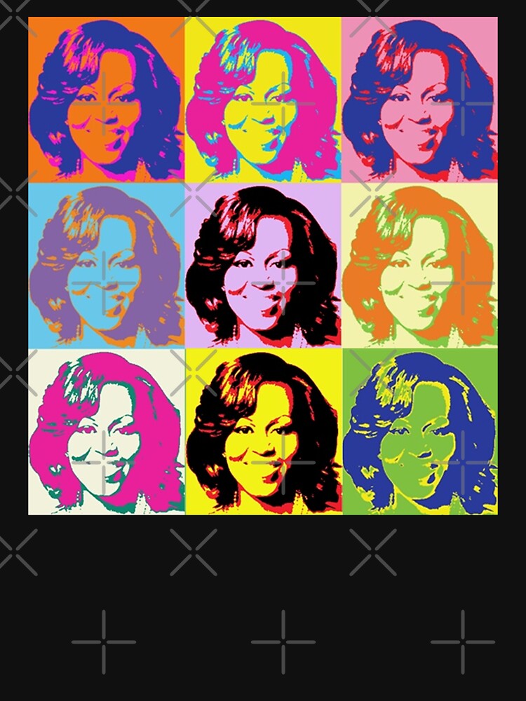 "Michele Obama FLOTUS " T-shirt for Sale by Thelittlelord | Redbubble ...