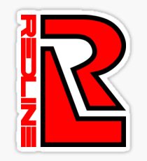 Redline Stickers | Redbubble