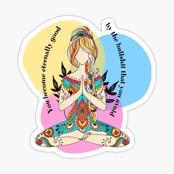 "zen art" Sticker by asteticarts | Redbubble