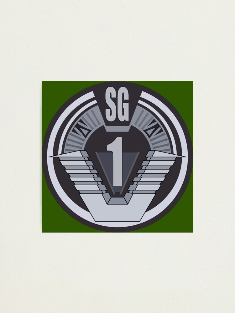 "Stargate SG-1 badge" Photographic Print by kerchow | Redbubble