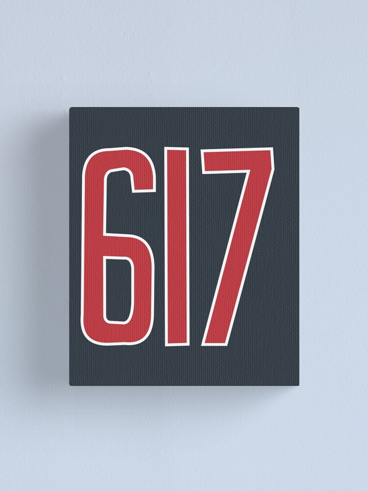 "617 Area Code Gift for Boston Pride" Canvas Print by TrndSttr | Redbubble