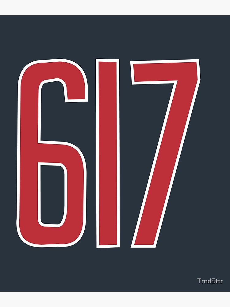 "617 Area Code Gift for Boston Pride" Canvas Print by TrndSttr | Redbubble