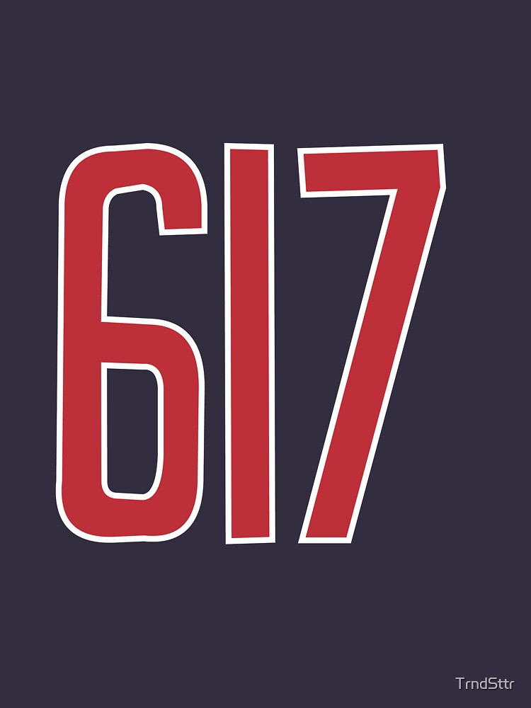 "617 Area Code Gift for Boston Pride" T-shirt by TrndSttr | Redbubble