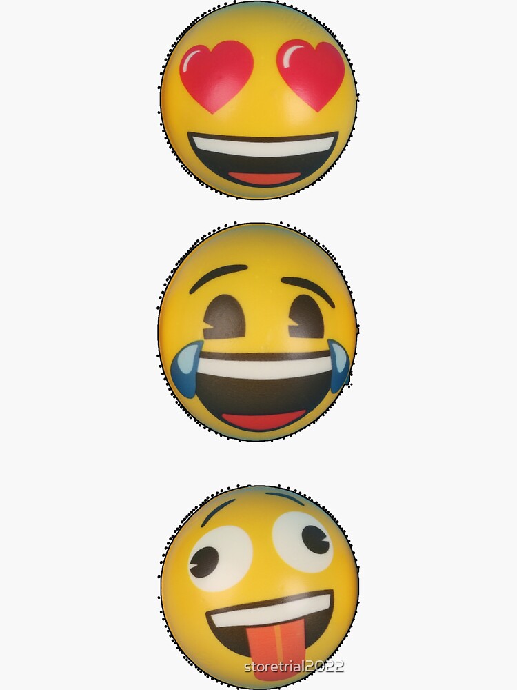 "Emojis: Likes, Laughter" Sticker for Sale by storetrial2022 | Redbubble