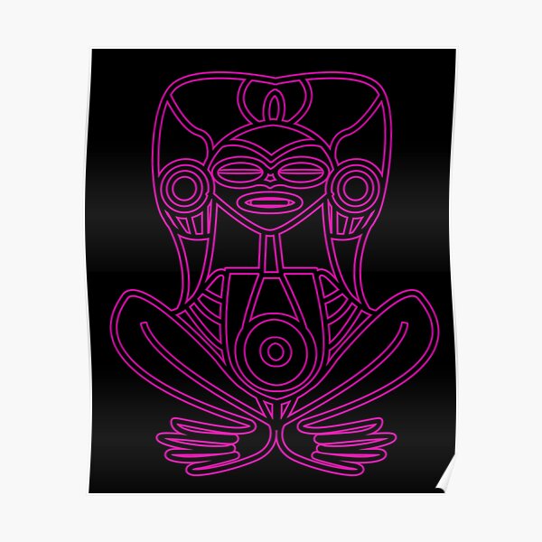 "Atabey" Poster by wickedcartoons | Redbubble