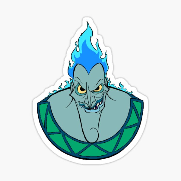 "Copy of hercules and hades" Sticker for Sale by KnitNknot | Redbubble