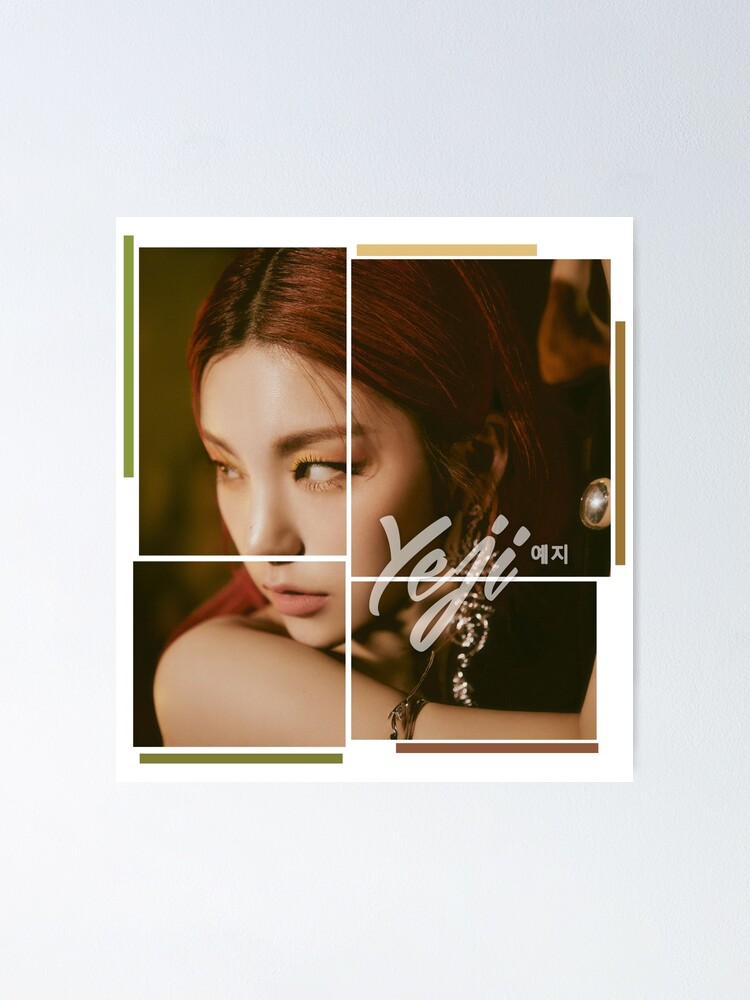 "ITZY - Yeji" Poster by 95amy | Redbubble