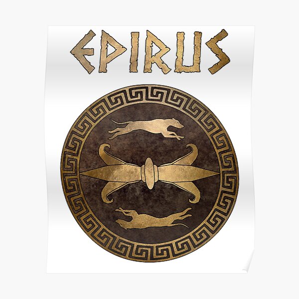 Póster «Epiro Antigua Grecia Símbolo de Pirro de Epiro» de ...