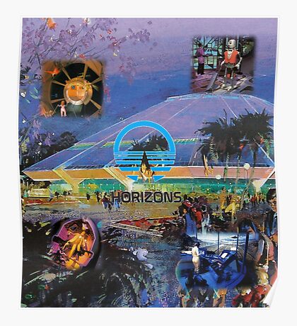 Epcot Horizons: Posters | Redbubble