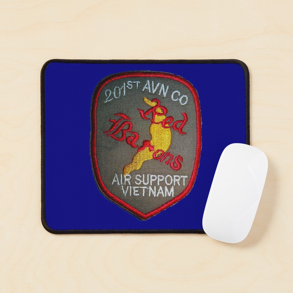 "201st AVIATION COMPANY - RED BARONS" Sticker for Sale by militarygifts ...