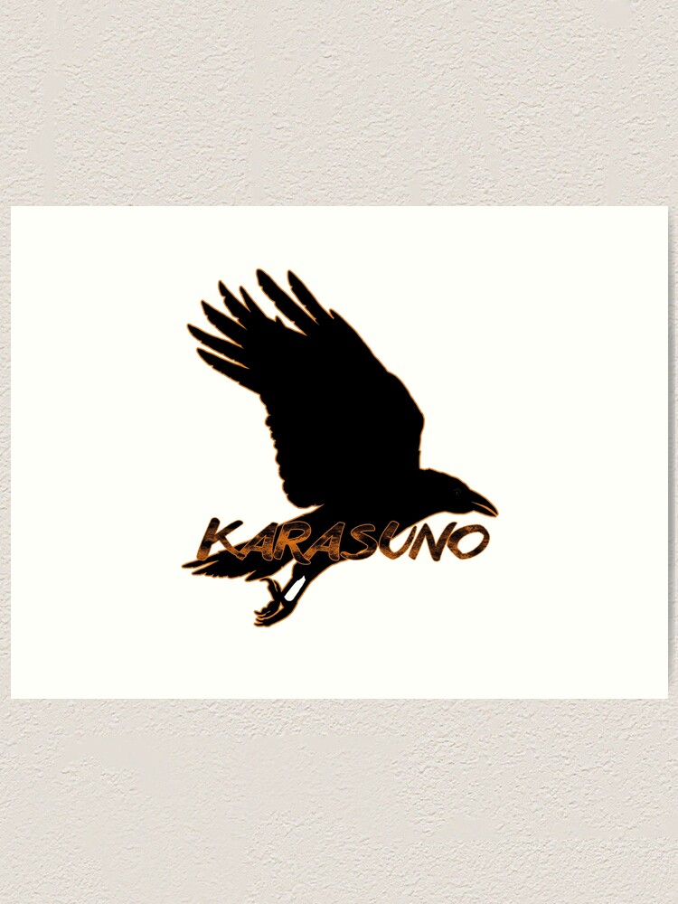"Karasuno Crow (Haikyuu)" Art Print by Aesthetikaly | Redbubble