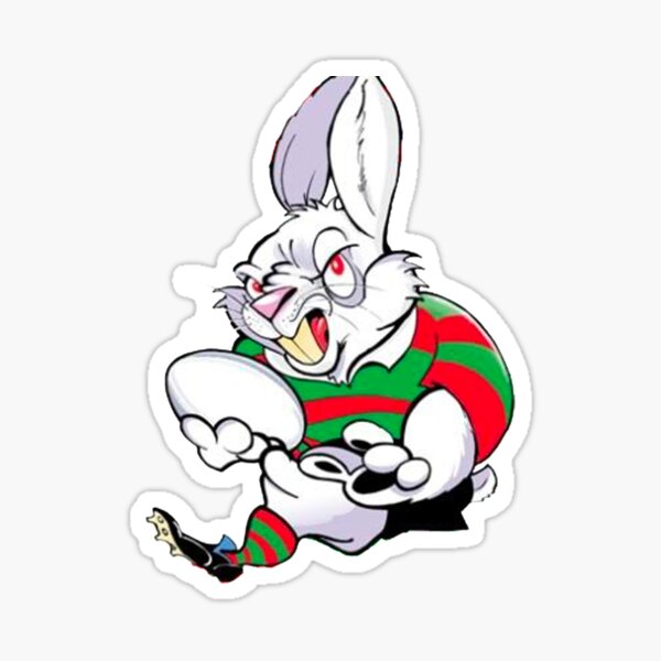 "South Sydney Rabbitohs Essential " Sticker for Sale by Tipsonjersey ...