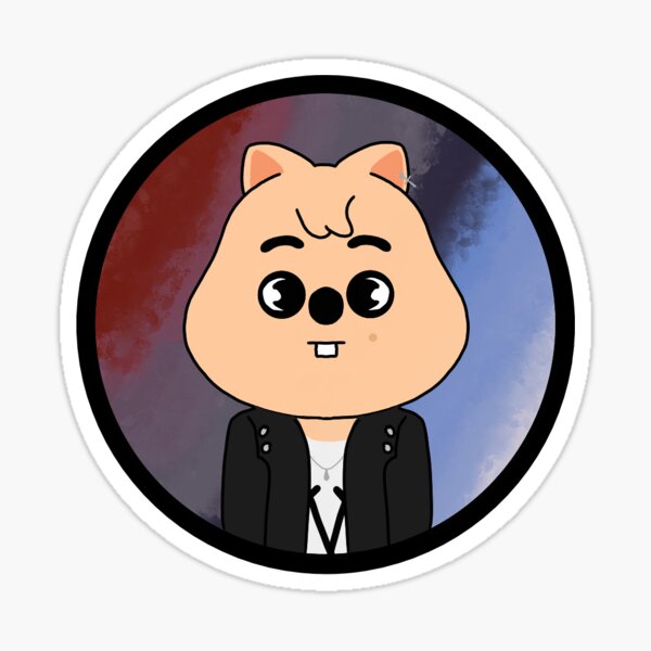 "Straykids han, skzoo han quokka" Sticker for Sale by dadahlia | Redbubble