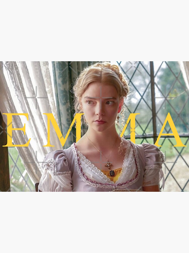 "emma woodhouse jane austen " Sticker for Sale by Lululashop | Redbubble