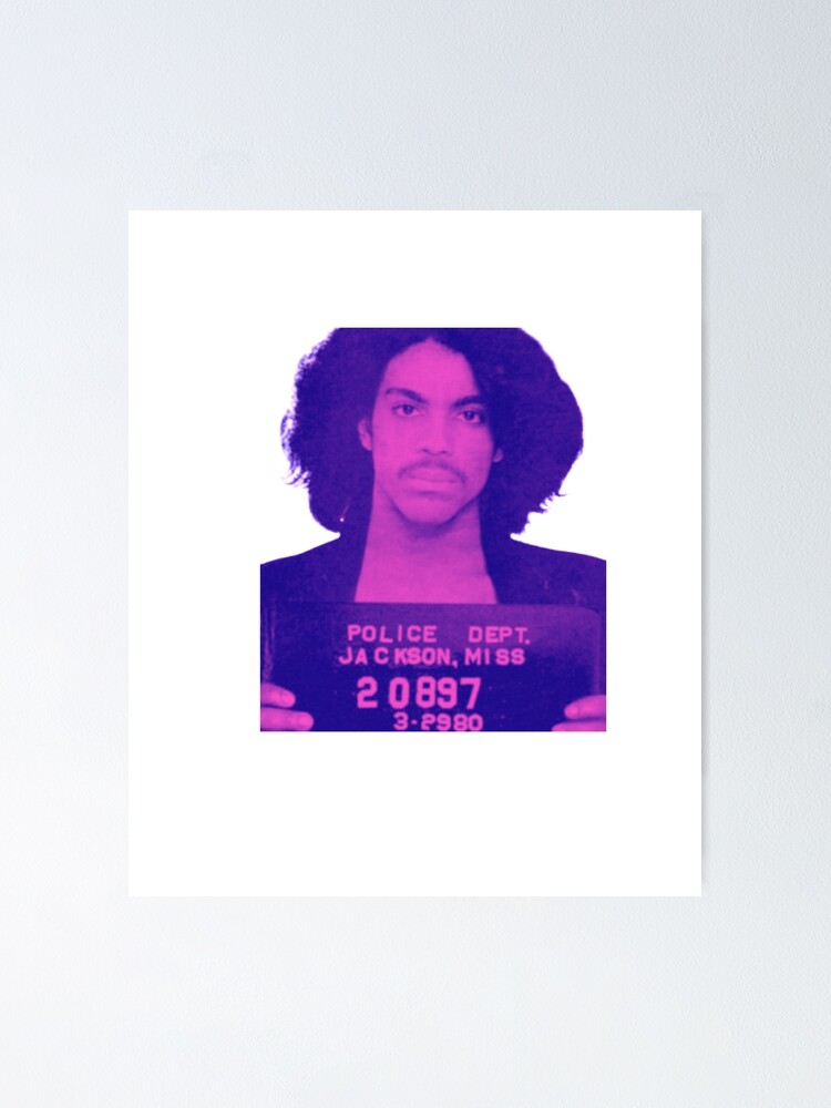 "Prince Mugshot" Poster for Sale by Sesa76 | Redbubble
