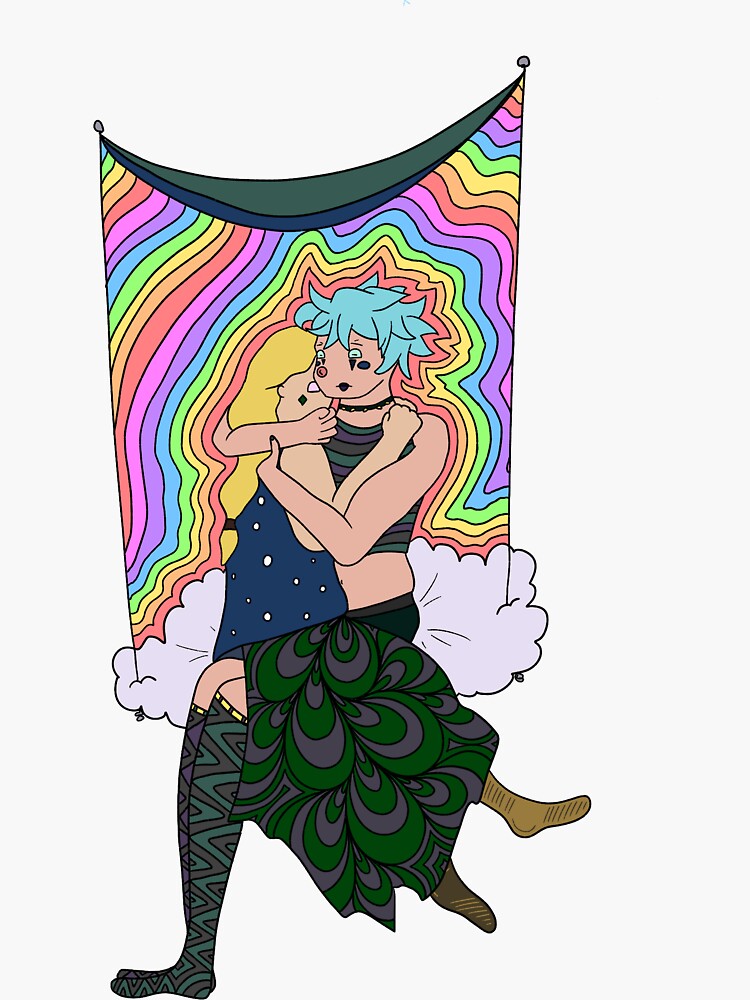"Trippy Coma" Sticker for Sale by jays23 | Redbubble