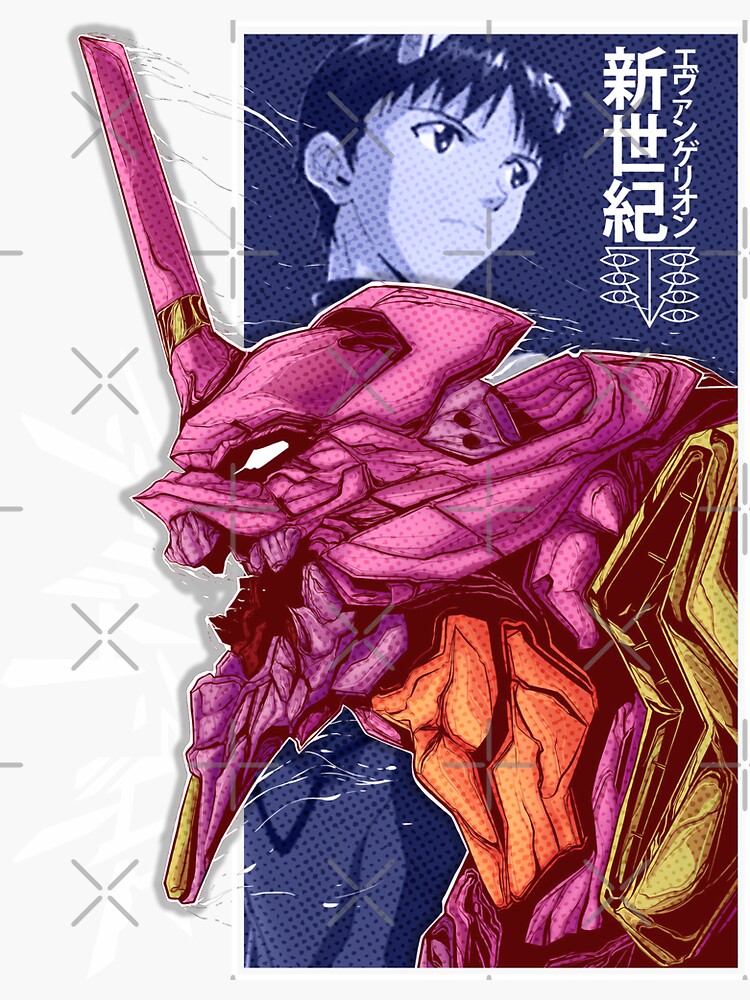 "Eva unit 01 berserk" Sticker for Sale by ToxicMonkeys09 | Redbubble