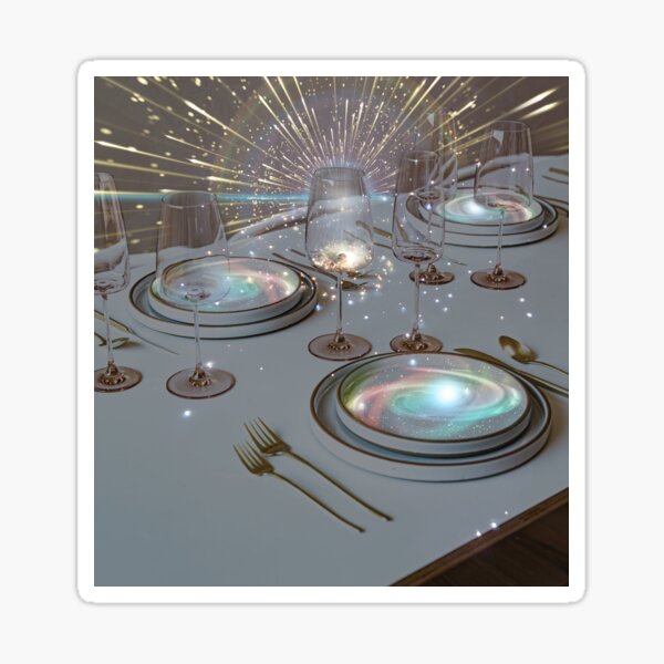 "First supper" Sticker by kokeeneva | Redbubble