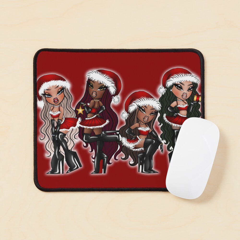 "Bratz Christmas Drawing - By Monsterlool " Sticker for Sale by ...