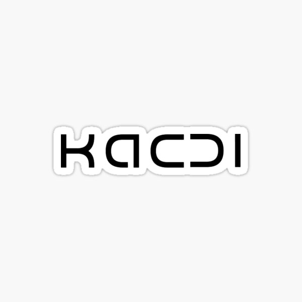 "New KACCI brand design" Sticker by KACCI | Redbubble
